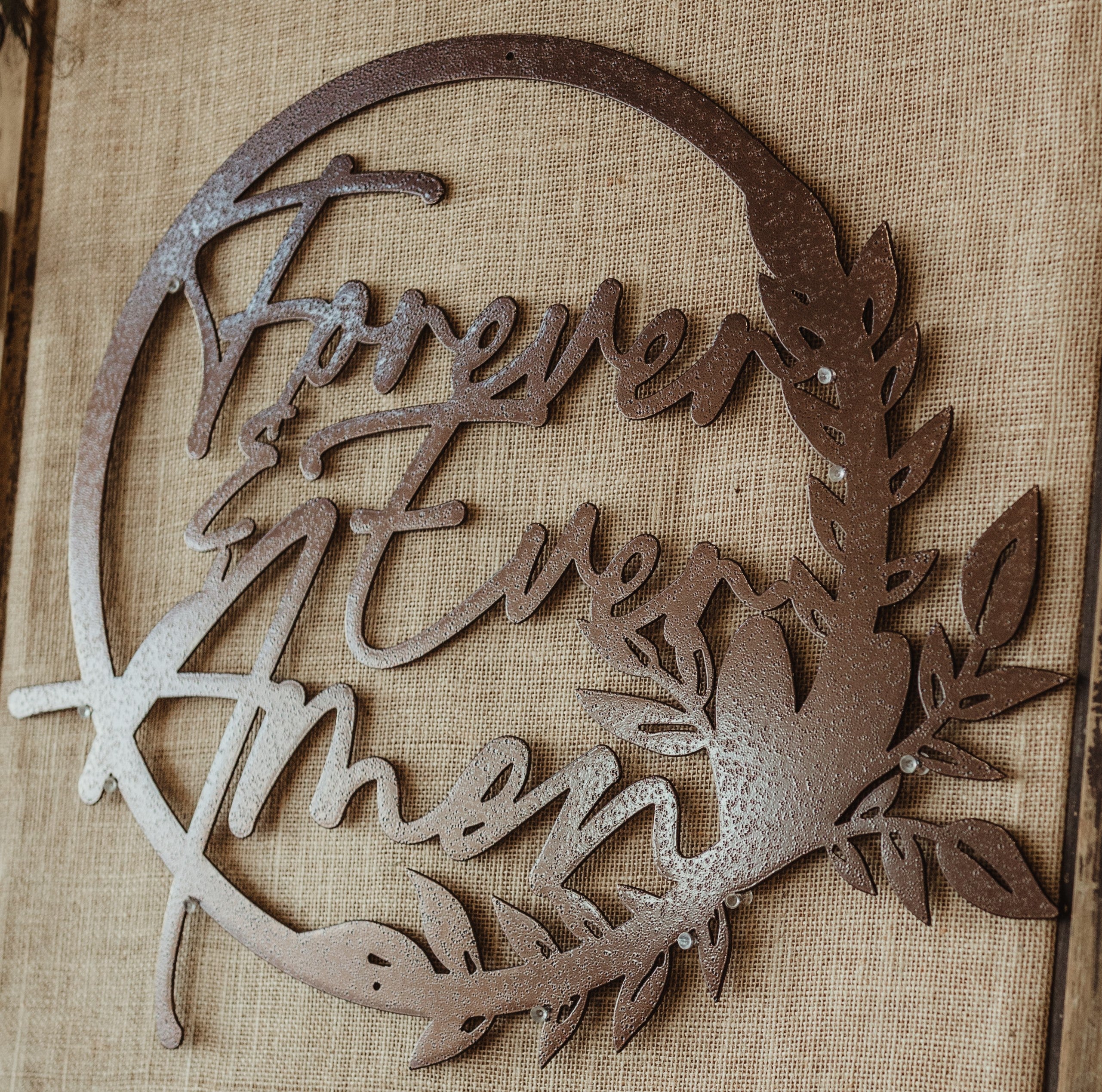 Personalized Wedding and Anniversay Monogram Metal Signs – Remarkable ...