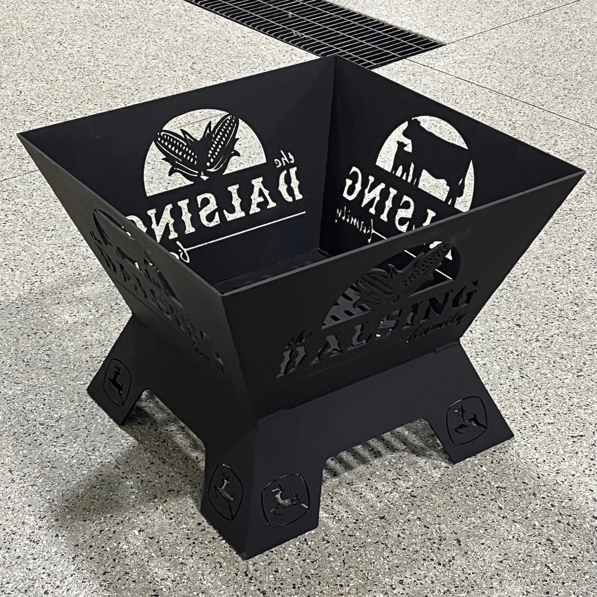 Personalized Heavy-Duty Fire Pit – Remarkable Metalworks