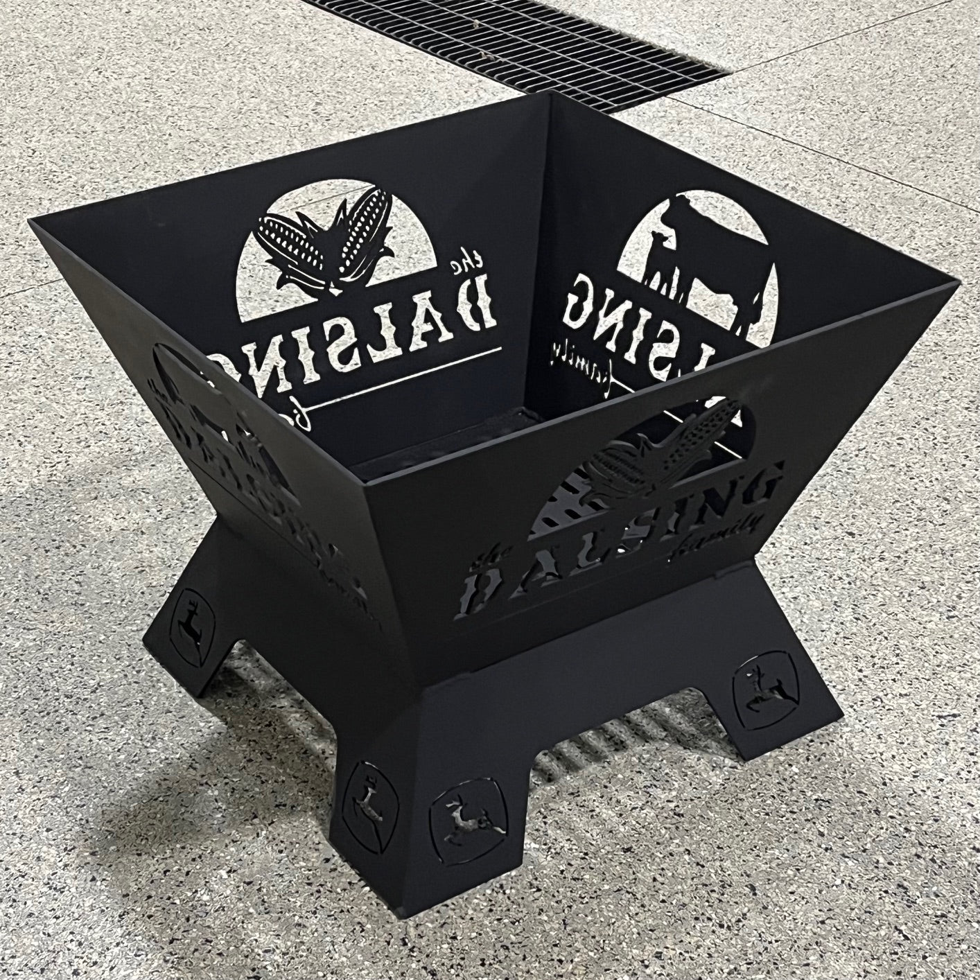 Personalized Heavy-Duty Fire Pit – Remarkable Metalworks