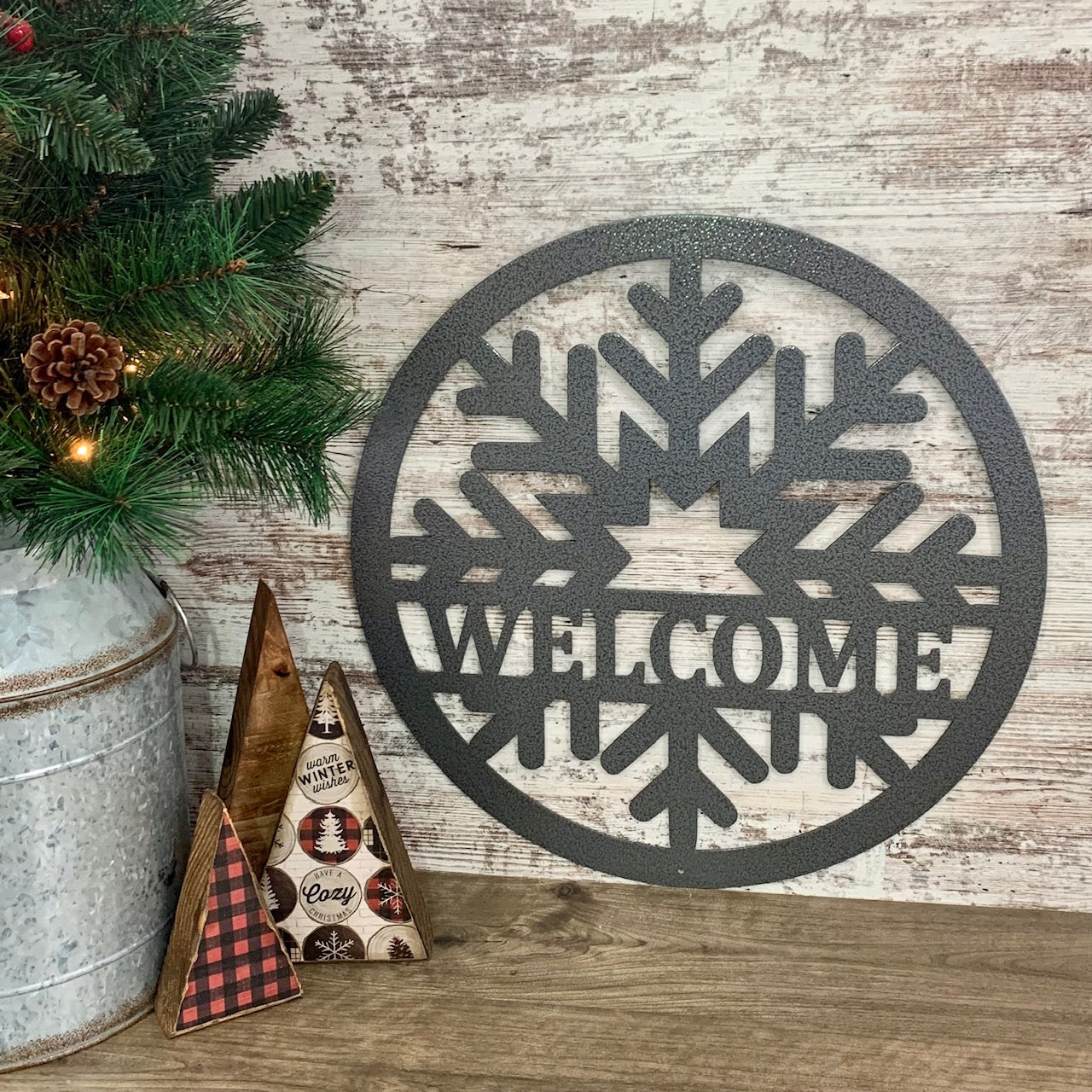 Snowflake Welcome – Remarkable Metalworks
