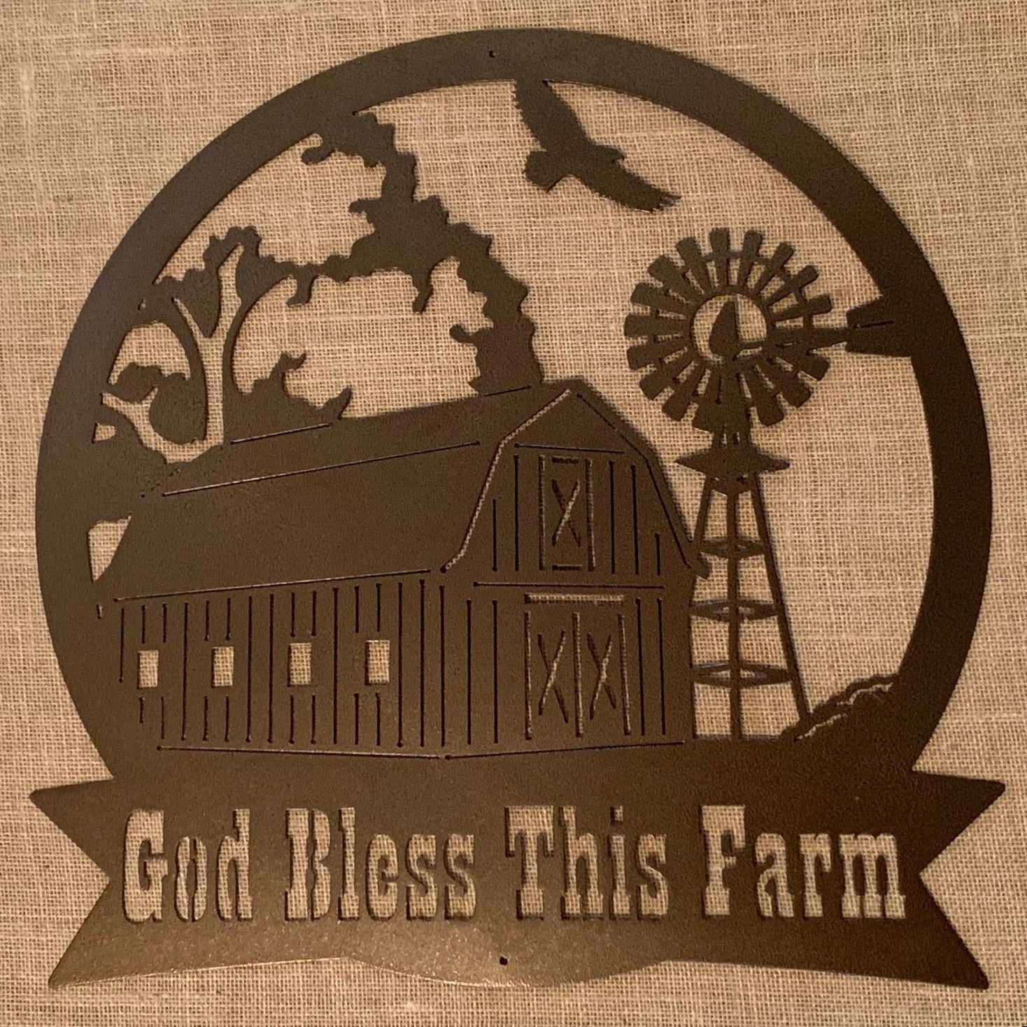 God Bless This Farm- Barn Version – Remarkable Metalworks