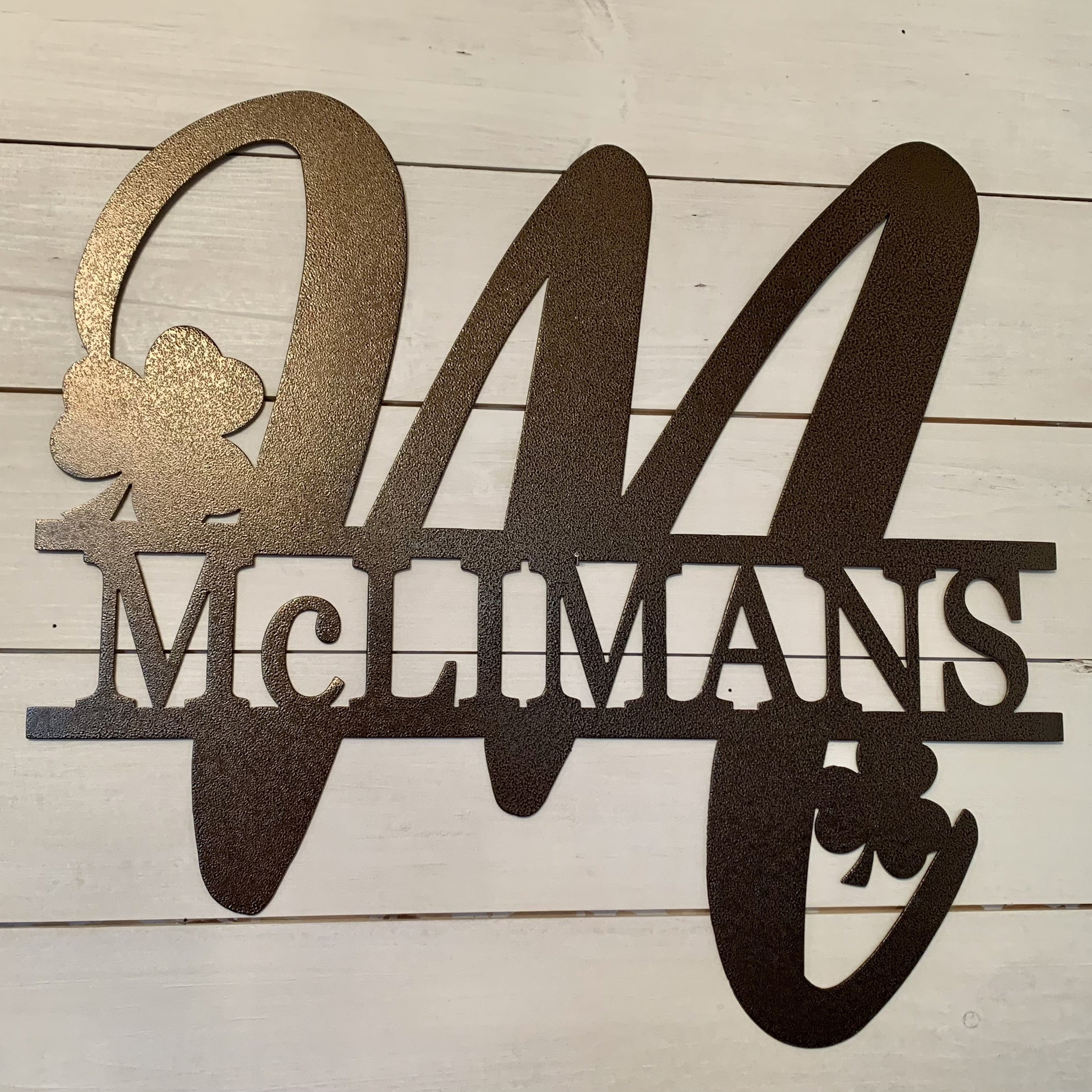Shamrock Monogram – Remarkable Metalworks
